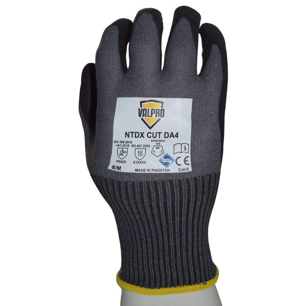Cut Resistant Gloves, Valpro Flex CUT A4D ⋆ PPE-ONLINE