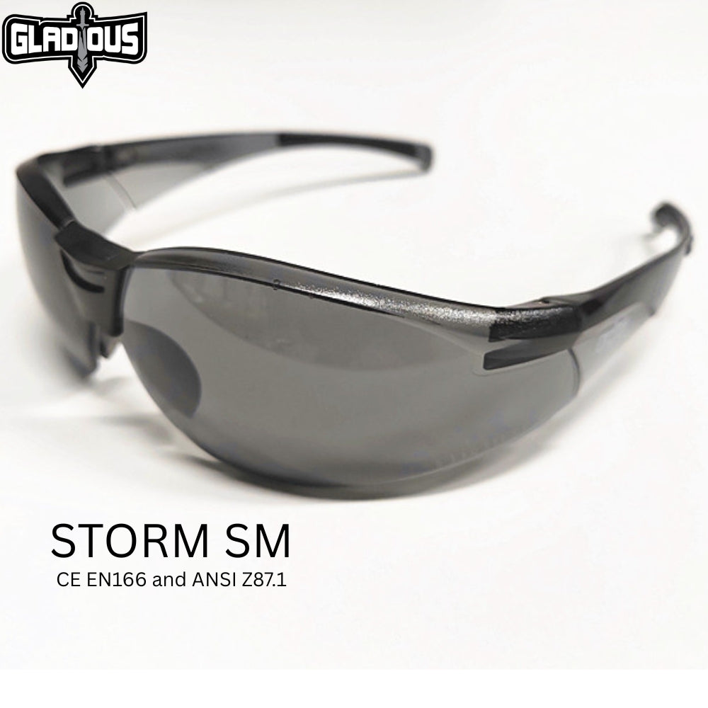 Safety Glass, Gladious, Storm ⋆ Smoke AF ⋆ PPE-ONLINE