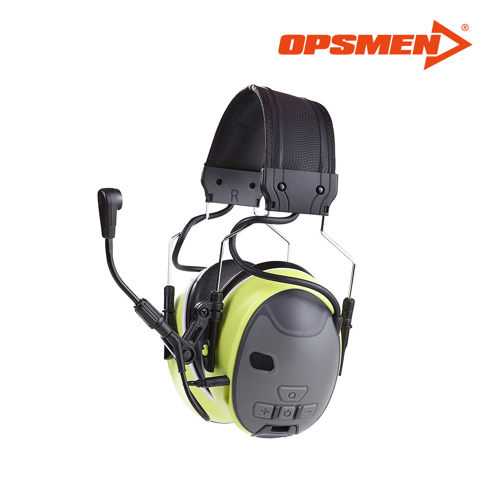 OPSMEN ,C51 Bluetooth® Hearing Protection Headset ⋆ PPE-ONLINE