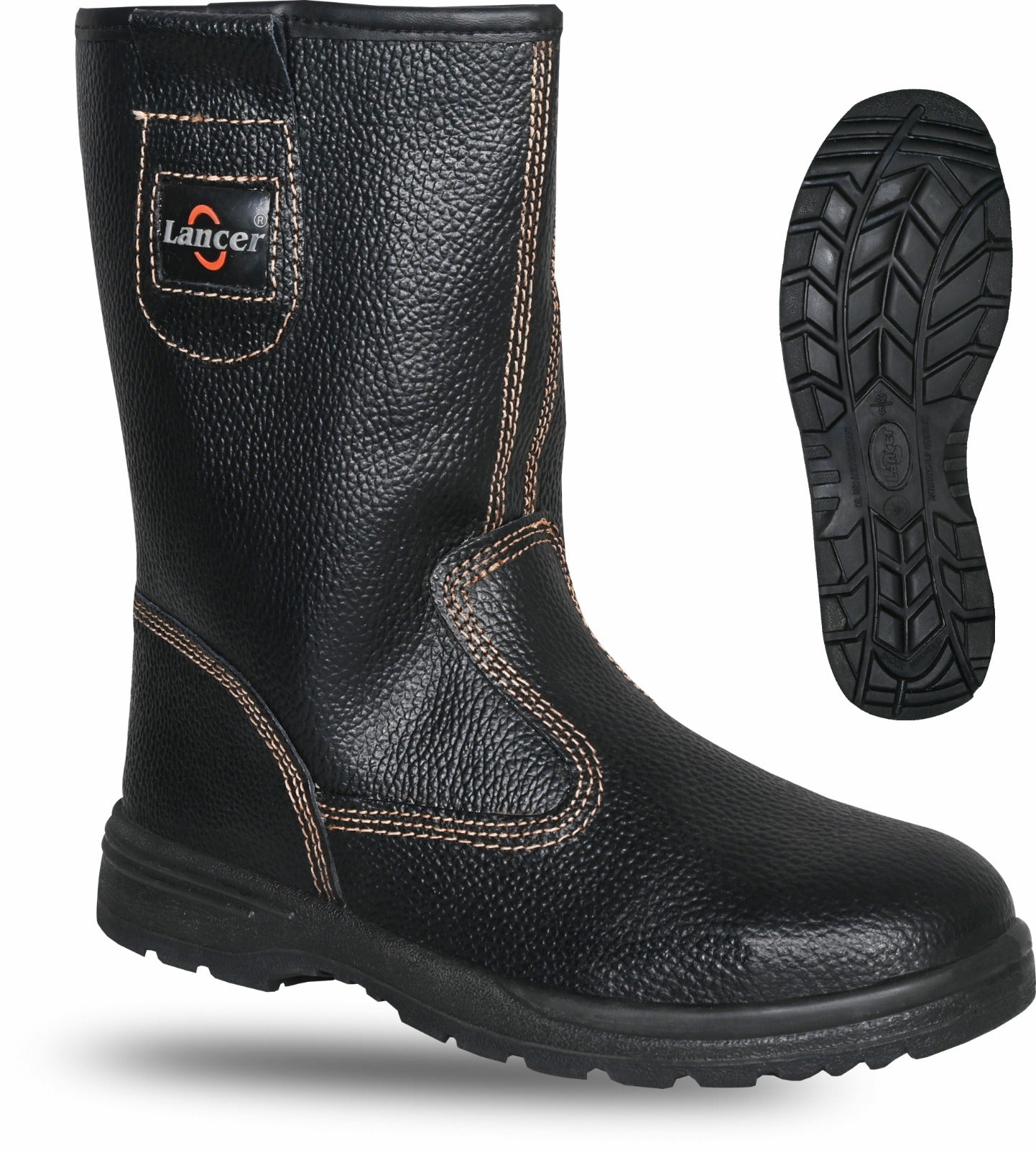 Rigger, Welding Boots Black, Lancer TP-213 S1P BLK Model Y Black ⋆ PPE ...