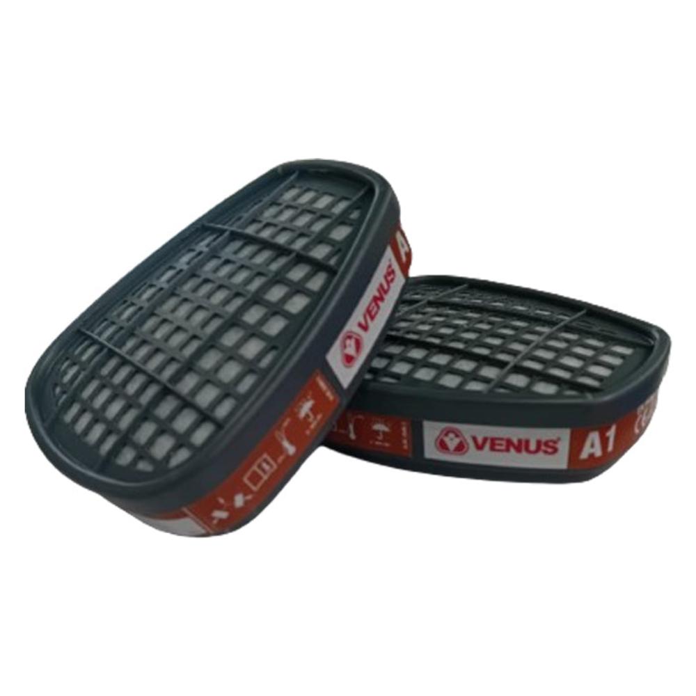 Venus,V-900 Reusable Half Face Mask + V-7900 A1 CARTRIDGE ⋆ PPE-ONLINE