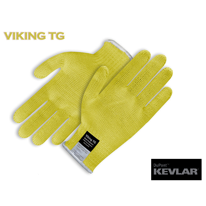 Dupont Kevlar Viking TG, Kevlar/Steel, 7gg, Cut 5 glove ⋆ PPE-ONLINE