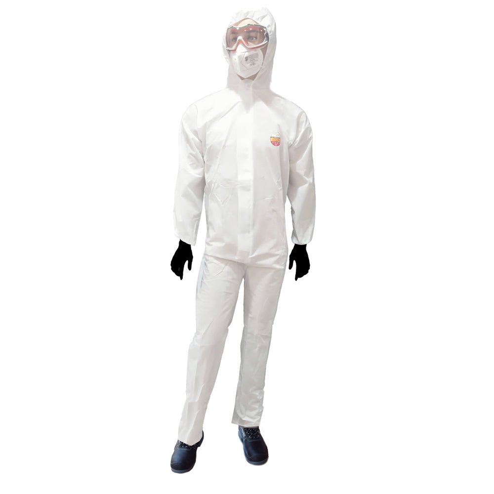 TSGC Proguard Type 5/6 Disposable Coverall ⋆ XL / White ⋆ PPE-ONLINE