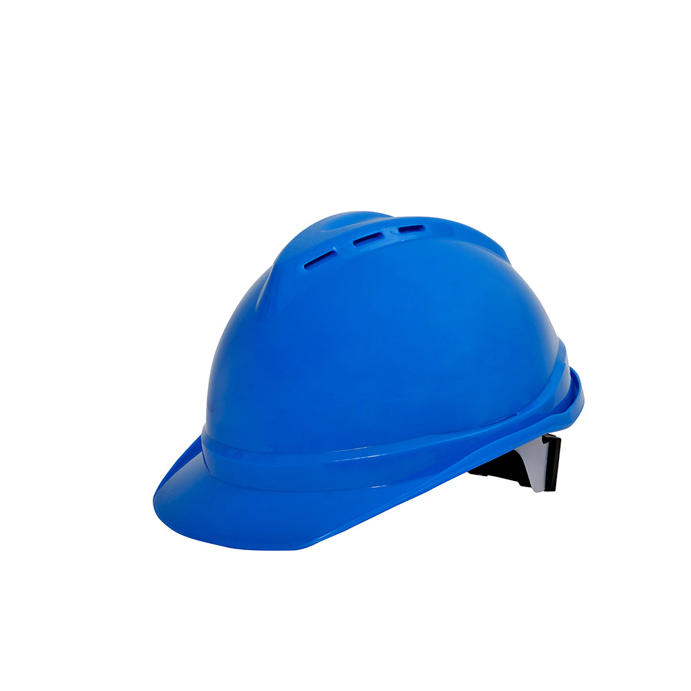 Ameriza Guard Safety Helmet: Ratchet Harness and Ventilation ⋆ PPE-ONLINE