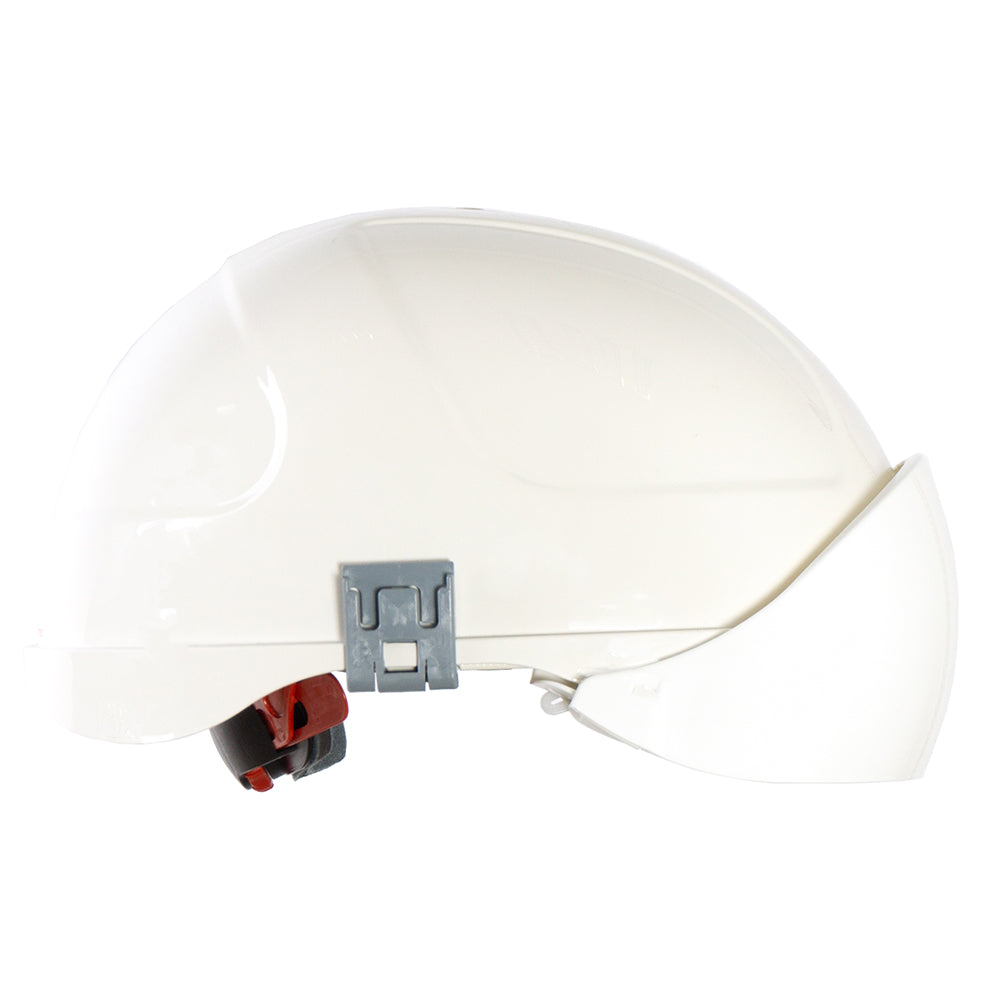 Arc Flash Face Shield Helmet, HRC3, 28Cal, ErgoS-Intec Power, BSD Germ ...